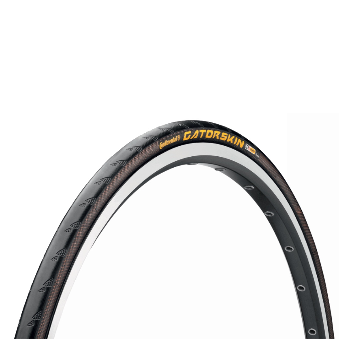 Continental GatorSkin 700 x 23c Road Bike Tyres + Optional Tubes - Cyclemania